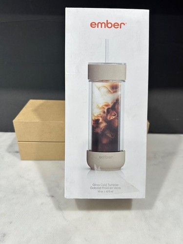 Ember Glass Cold Tumbler – Sandstone, 16 oz - OPEN BOX | eBay