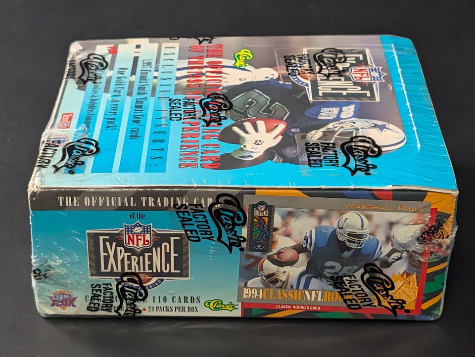 1995 CLASSIC NFL EXPERIENCE WAX BOX FACTORY SEALED | eBay