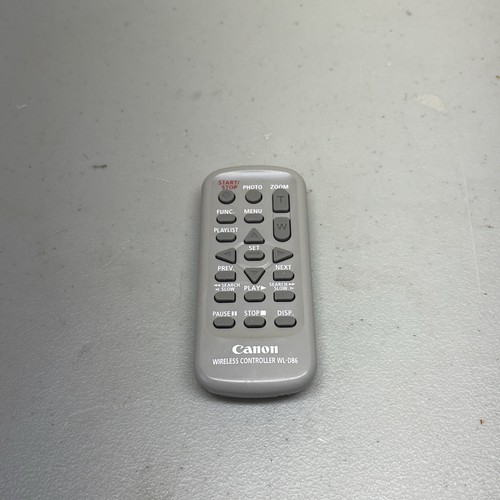Canon Wireless Controller WL-D85 Camcorder Video Camera Remote Control ...