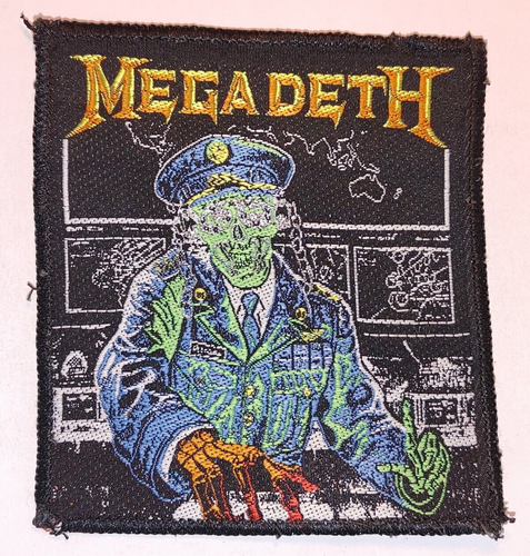 Megadeth Patch Aufnäher ca. 10x11 cm Nr. 2204 Original Vintage Kutte | eBay