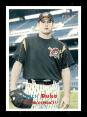 2006 Baseball Topps Heritage Zach Duke Pittsburgh Pirates #474 | eBay
