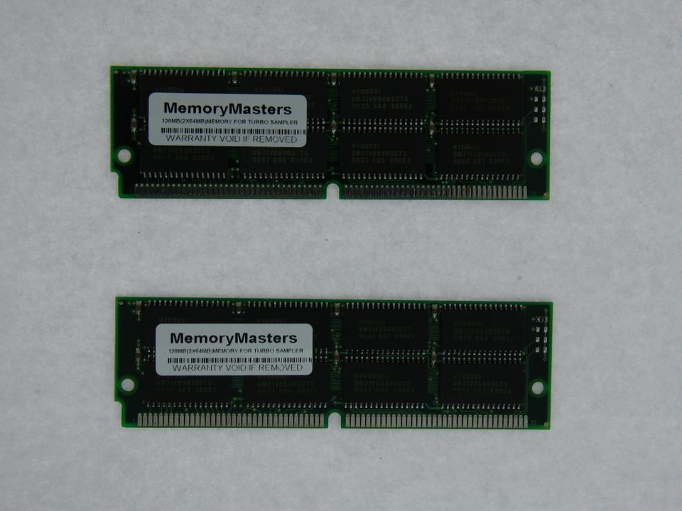 128MB 2x 64MB EDO MEMORY UPGRADE EMU E-MU E4K-E6400 E4X-E4-X Turbo ...