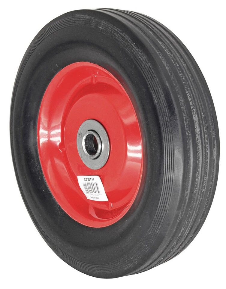 2pc 8" Replacement Solid Rubber Tire & Steel Wheel for Dolly Hand Truck ...