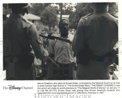 Press Photo Actor Morris Chestnut in "The Ernest Green Story ...