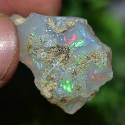 Dry Opal Rough 22.00 Carat Natural Ethiopian Welo Opal Raw Fire Opal ...