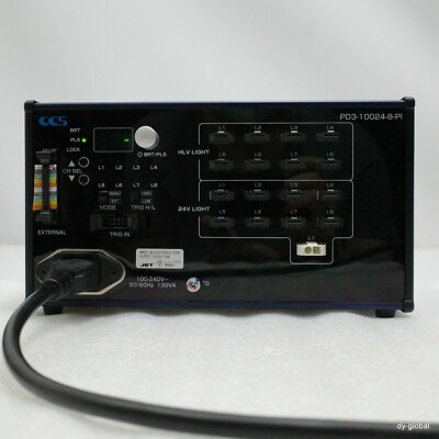 CCS Digital Light Control Unit Used PD3-10024-8-PI 95W PD3 Series OPT-I ...