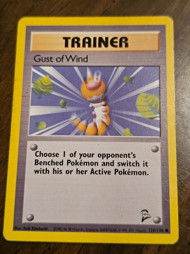 Gust of Wind 120/130 Common Pokemon Base Set 2 | eBay