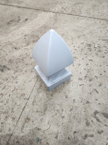 4"x4" Grey Gothic Vinyl Fence Post Cap | eBay