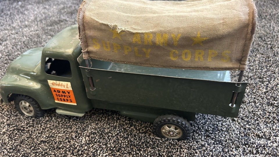 Buddy L Army Supply Corps 1950s GMC Military Truck | eBay
