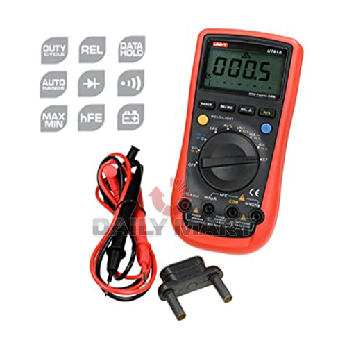 New In Box UNI-T UT61A LCD Digital Multimeter Voltmeter Ohmmeter ...