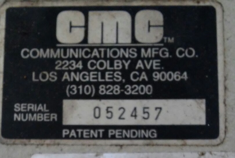 MobliStar 486 by CMC Truck Communication Serial Number 052457 | eBay