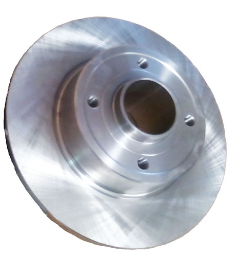 1x Brake Disc Rear Solid Fits Renault Megane MK2 02-09 Modus 04-12 ...