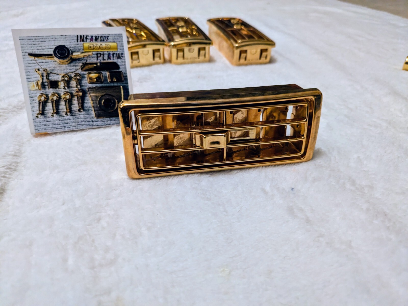 1971 1972 1973 1974 1975 1976 caprice impala donk 24k Gold AC vents | eBay