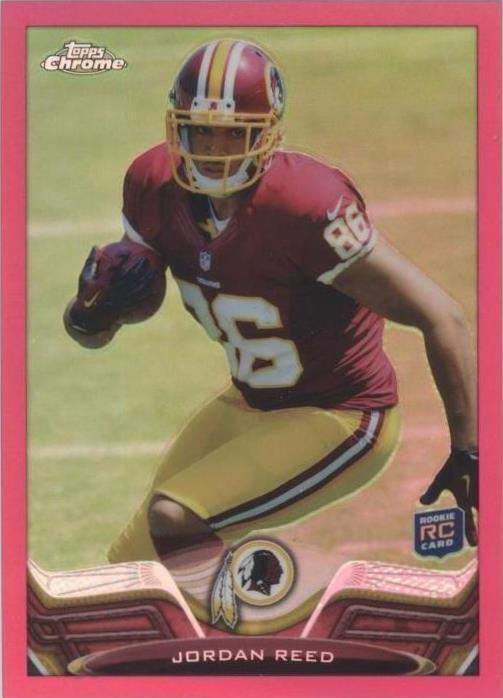 2013 Topps Chrome - Jordan Reed #81 BCA Pink Refractor /399 (RC) for ...