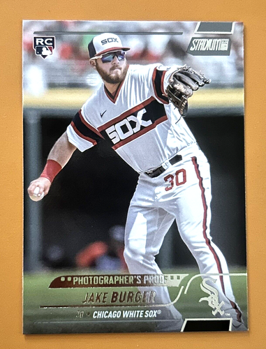 Jake Burger Rookie Card 2022 Topps Stadium Club #157 Photographer's ...
