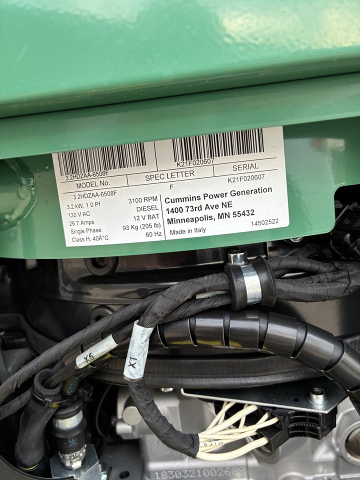 3.2HDZAA-6508F A066G703 NEW NOS ONAN CUMMINS QD3200 DIESEL GENERATOR ...