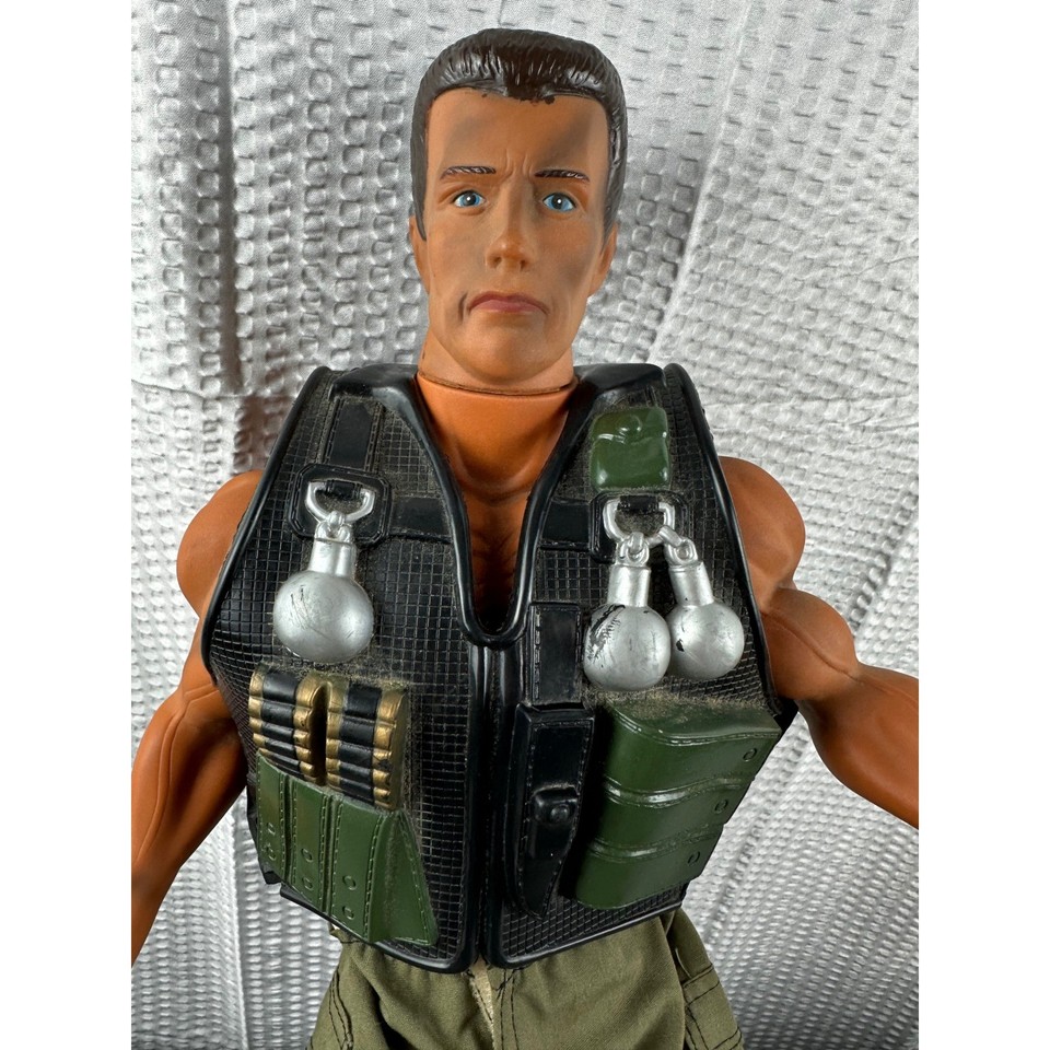 Vintage 1985 Arnold Schwarzenegger Commando 16" Figure JOHN MATRIX Doll | eBay