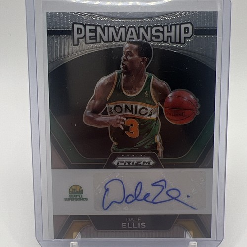 Dale Ellis 2023-24 Panini PRIZM PENMANSHIP AUTO #PNM-ELS Sonics ...