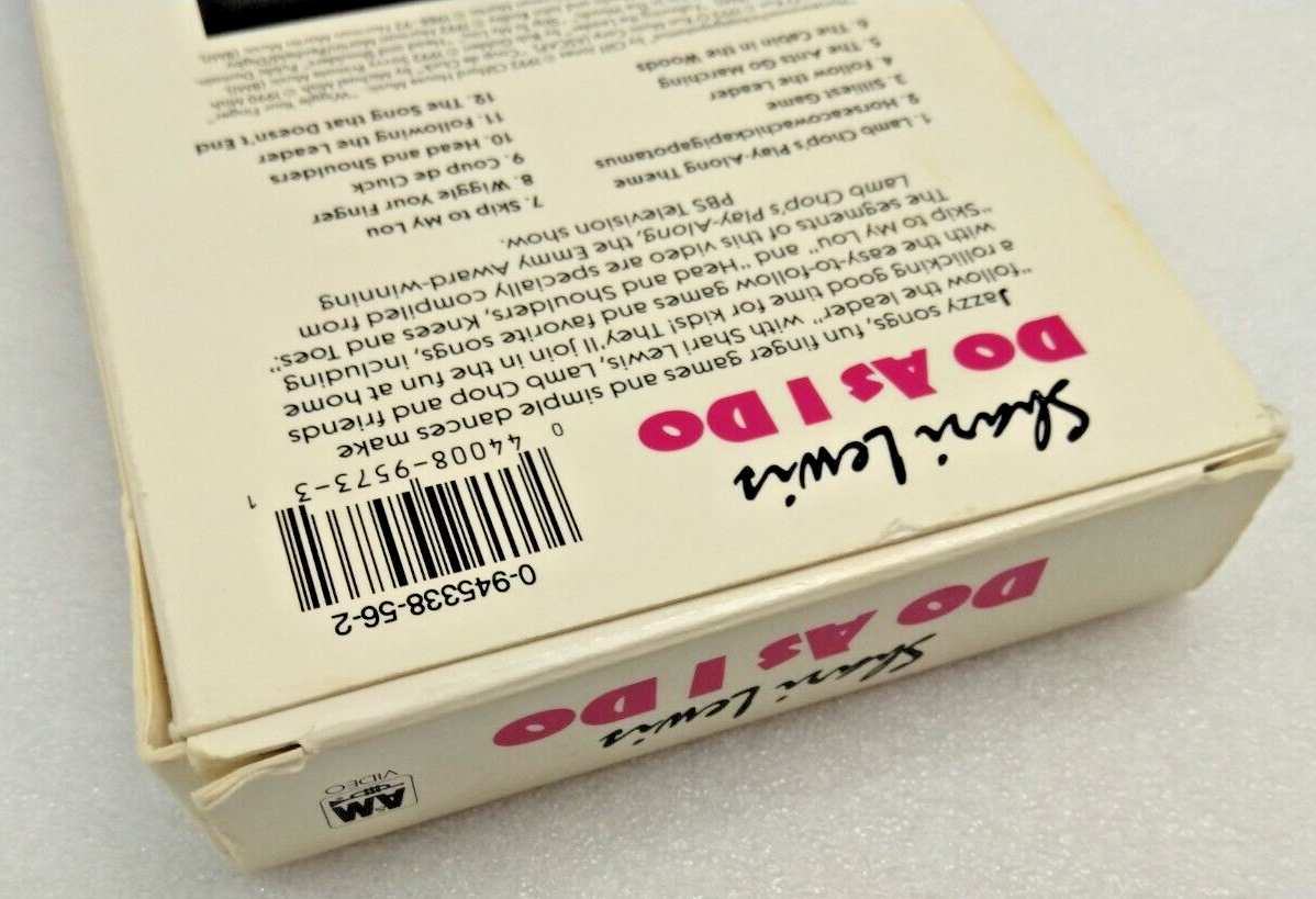 VHS Shari Lewis Lamb Chops Play-Along: Do As I Do (VHS, 1993) 44008957331| eBay