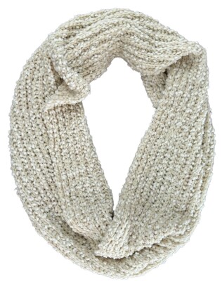 Women’s Modena Beige Knit Scarf One-Size | eBay