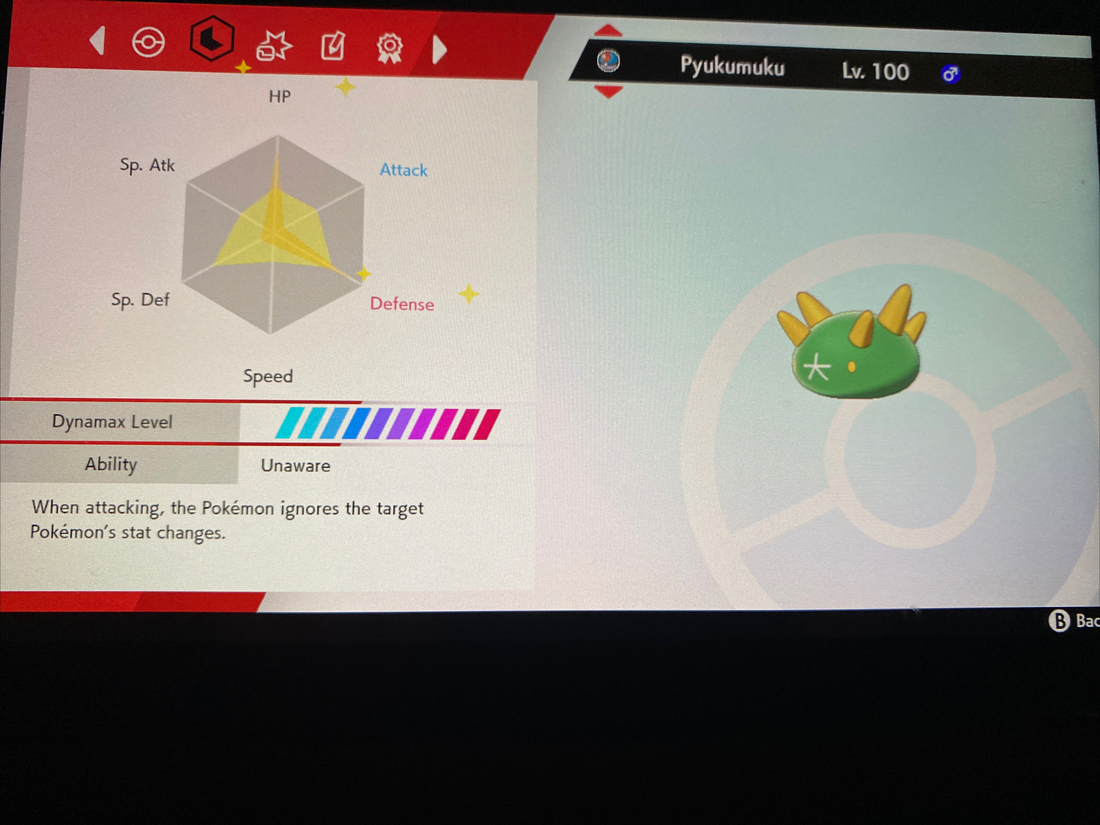 Pokemon Sword and Shield Shiny Pyukumuku 6IV Battle Ready Fast Delivery ...