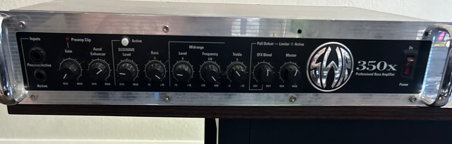 SWR 350X Pro Series Bass Amplifier Head (350 Watts) | eBay