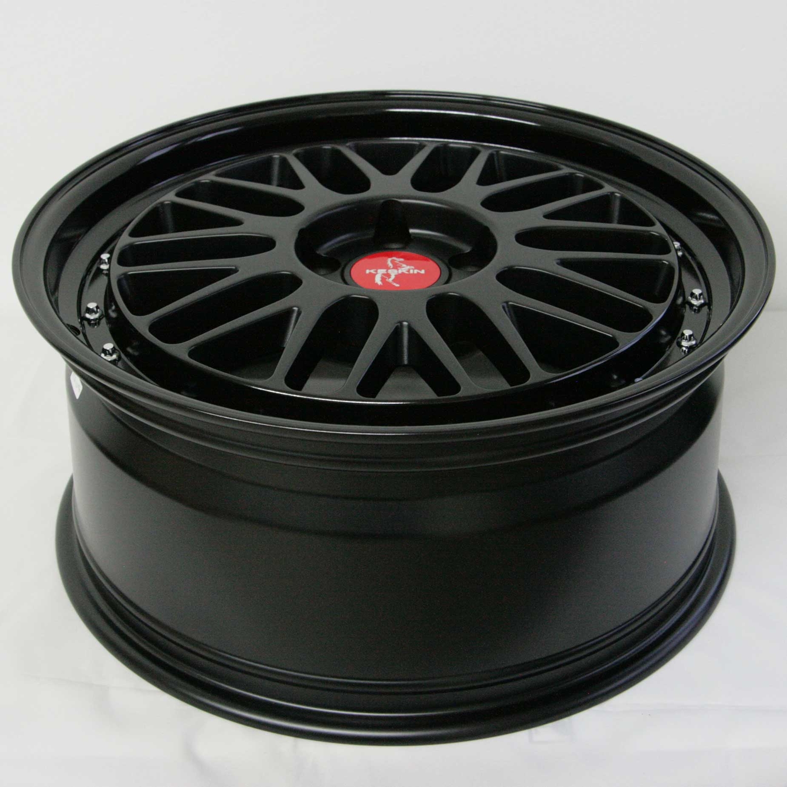 18" Alufelgen Keskin KT22 Le Mans Matt Schwarz für Audi A3 Schrägheck ...