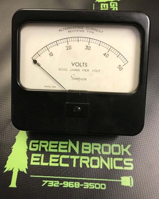 Amp & Voltmeters - Simpson Model