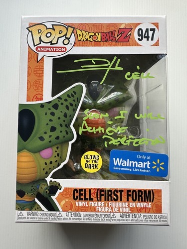 Dameon Clarke AUTOGRAPH - Cell (First Form)- Dragon Ball Z DBZ Signed ...