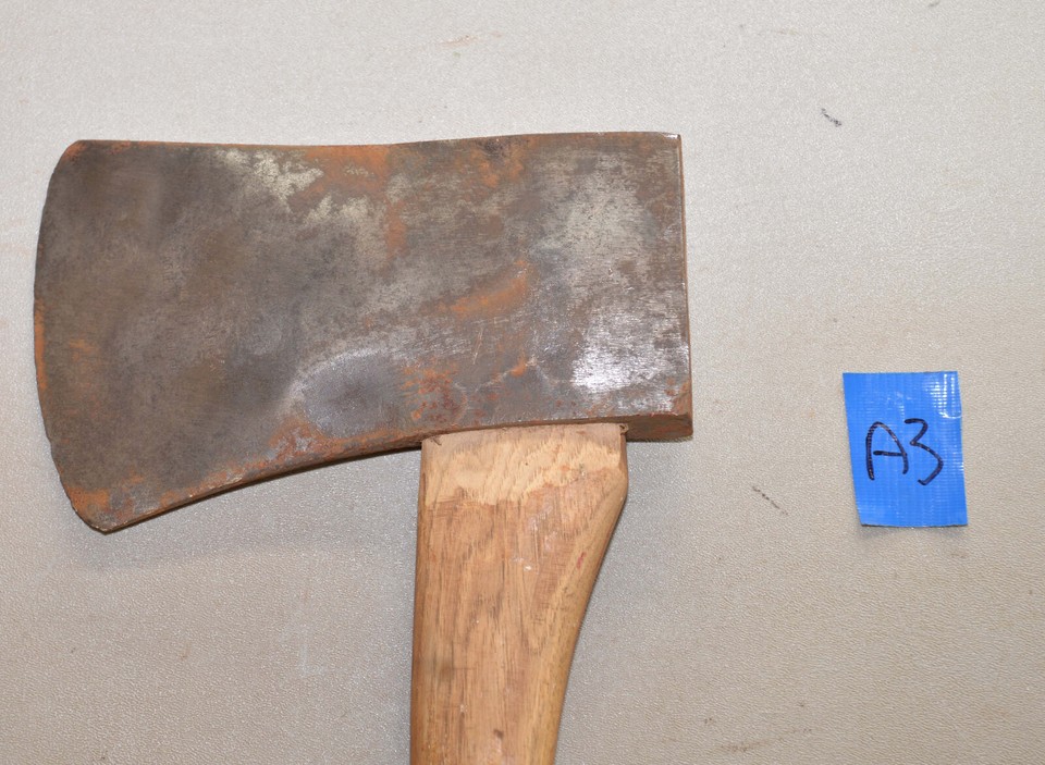 Rare 6 lb Eagle Edge Tool Co embossed axe 1562 date England huge EETC ...