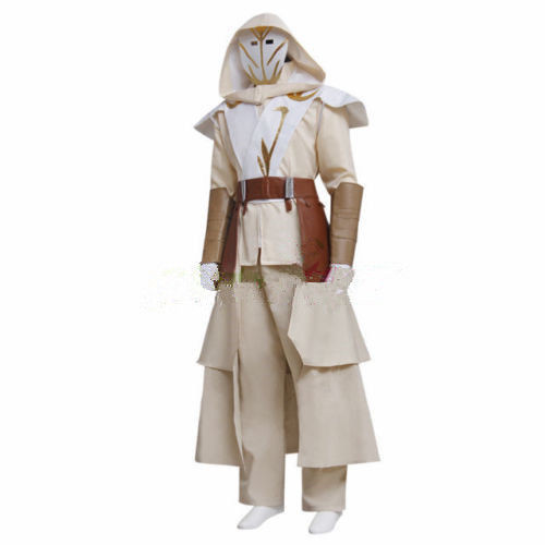 Star Wars The Clone Wars Jedi Temple Guard cosplay costume with mask ...
