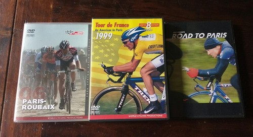 Cycling DVDs 8hr 1999 Tour De France American in Paris Roubaix 2006 ...
