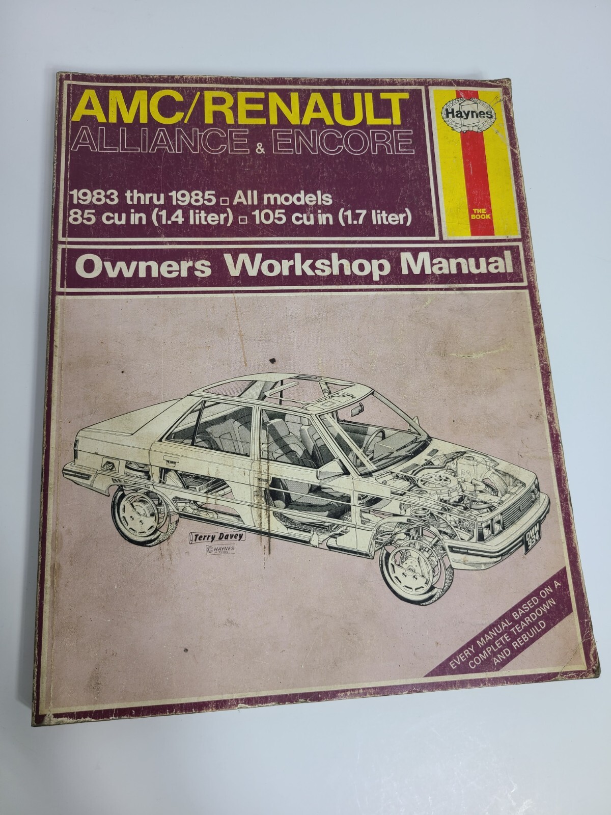 AMC Renault Alliance Encore 1983 - 1987 Haynes Repair Service Manual | eBay