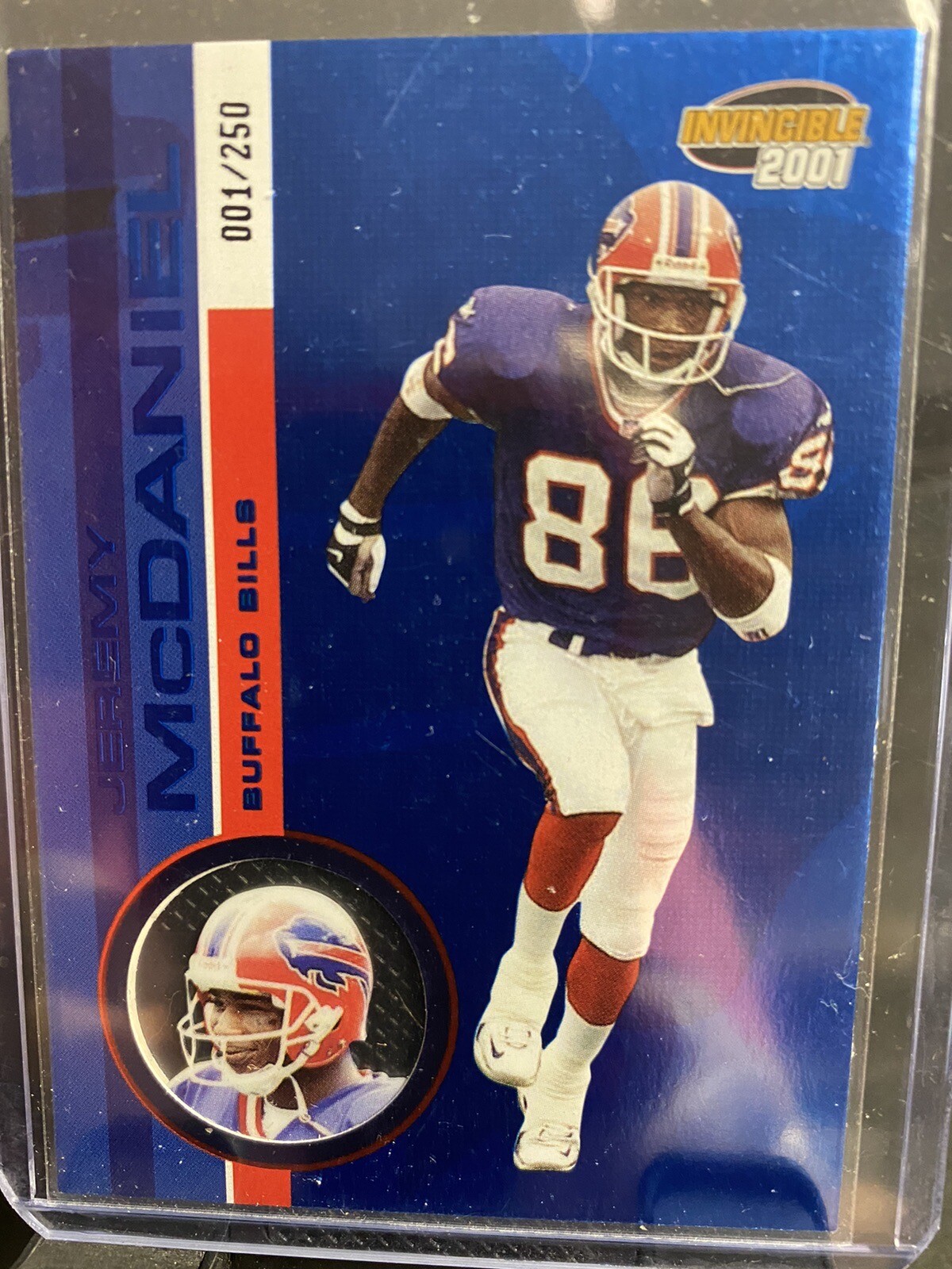 2001 Pacific Invincible - Blue #26 Jeremy McDaniel (001/250) | eBay