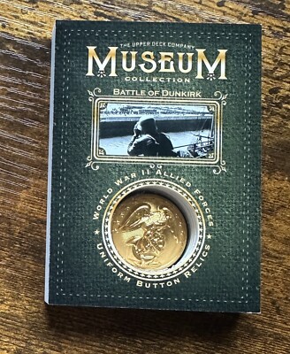 2024 Upper Deck Goodwin WWII Allied Forces Uniform Relic Battle of ...