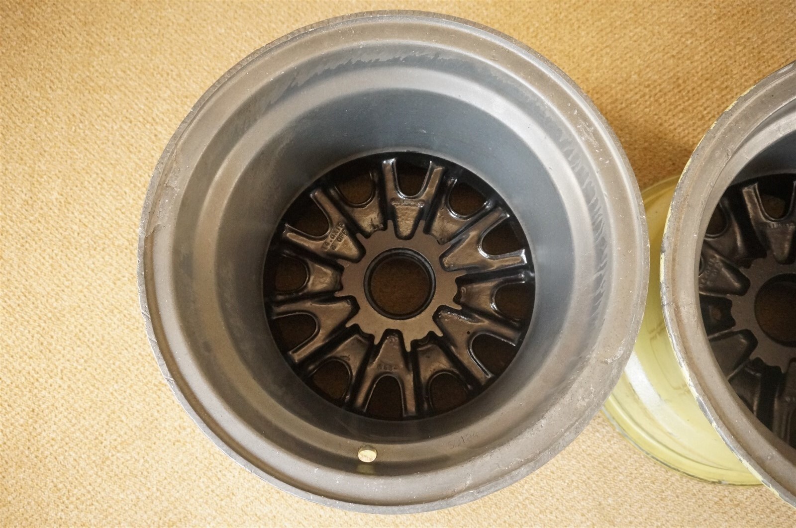 Vintage Halibrand 15 x 14 Magnesium Knock Off Wheels 6 Pin Drive | eBay