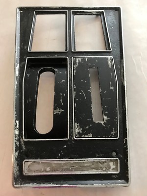 1972-1976; C3; Center Console Shift Trim Plate; Automatic; USED ...