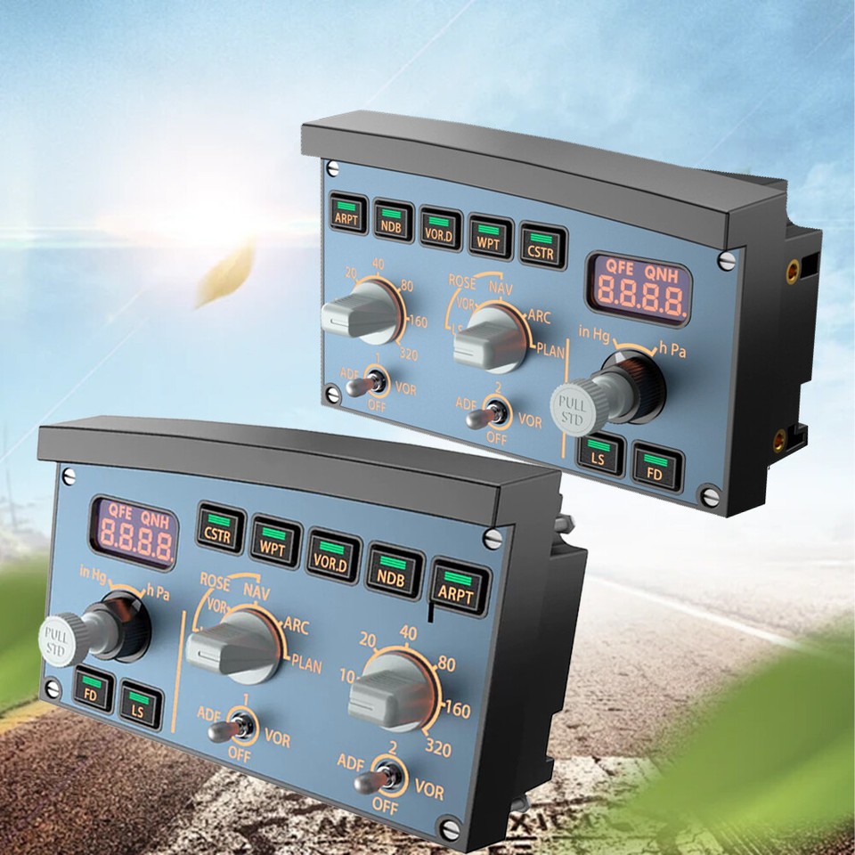 WINWING A320 EFIS-L&R with FCU Full-size Flight Control Panel for Plane ...