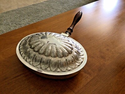 Beautifully Ornate Victorian Silverplated Etched Silent Butlers Table ...