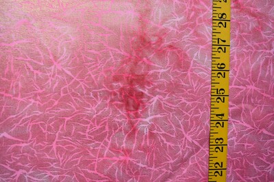 PINK DISTRESS PRINT SLIGHT STRETCH POLYESTER FABRIC BY THE YARD | eBay