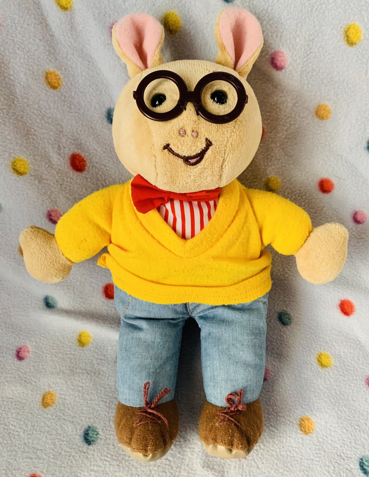 Vintage - PBS Arthur Plush Doll - Marc Brown 1995 - 9” - Eden Glasses ...