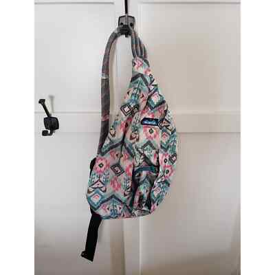 KAVU Island IKAT RARE HTF NWOT ROPE BAG MESSENGER SLING CROSSBODY ...