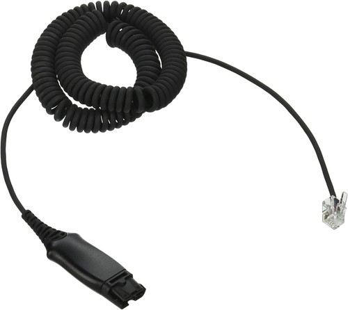 Plantronics HIS 72442-41 Audio Cable Adapter, Black | eBay