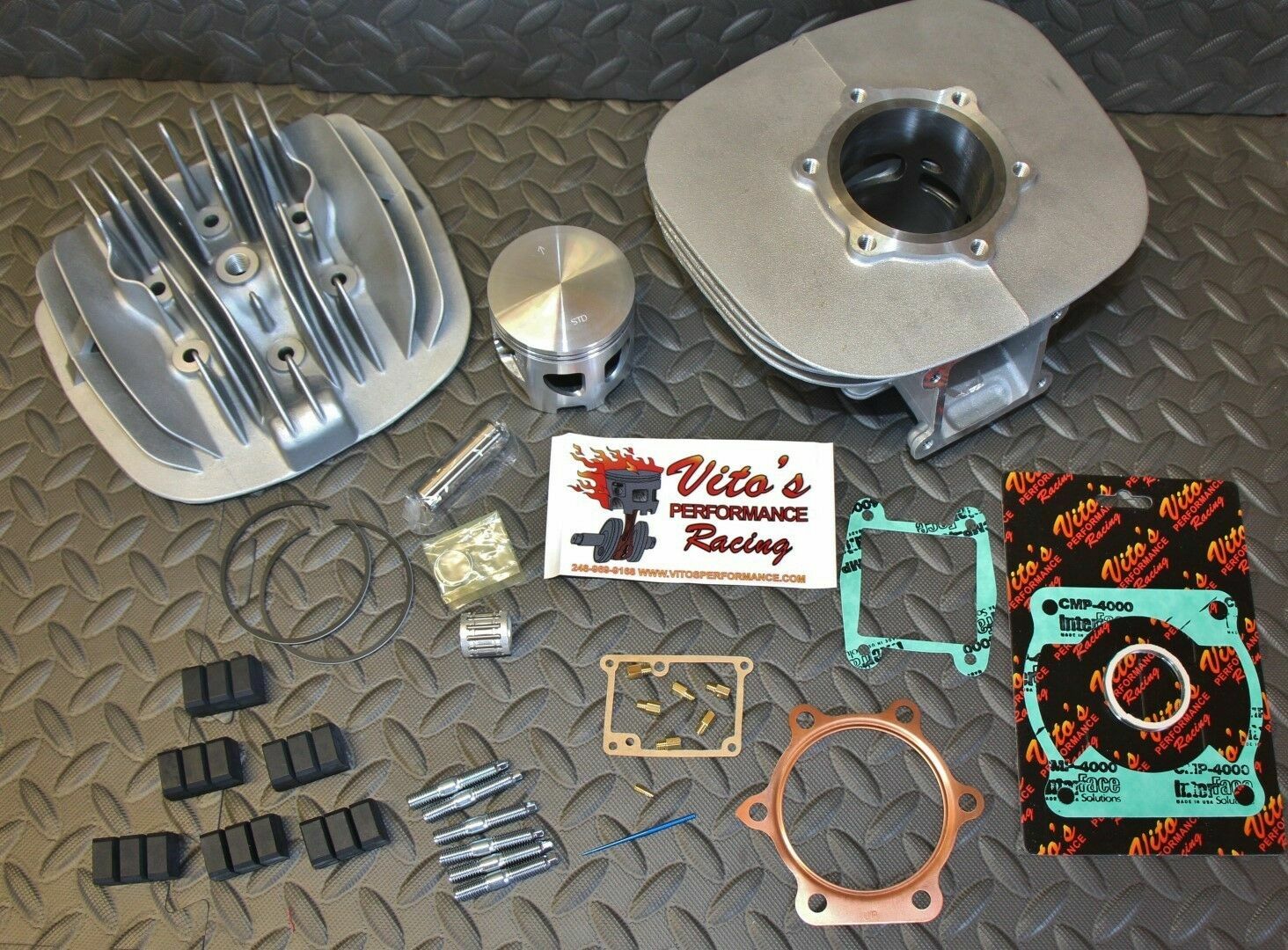 Vito's 240cc BLASTER BIG BORE KIT 72.00 cylinder gaskets jets larger ...