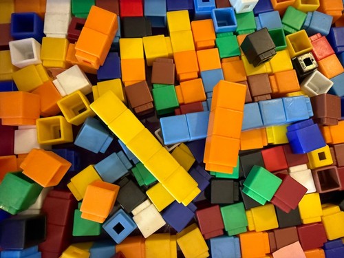 200 Unifix Cubes for Math-Patterns, Counting, Adding, Subtracting ...