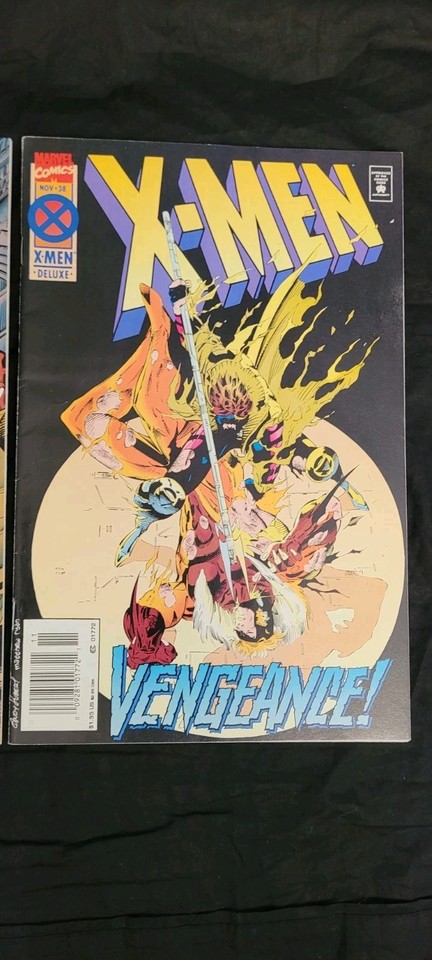 X-Men #33 #38 1994 Marvel Comics Gambit Vs. Sabertooth Andy Kubert | eBay