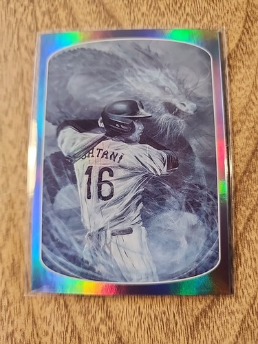 Shohei Ohtani Chrome Refractor Border 808/999 2024 M1NT x Haiki Studio ...