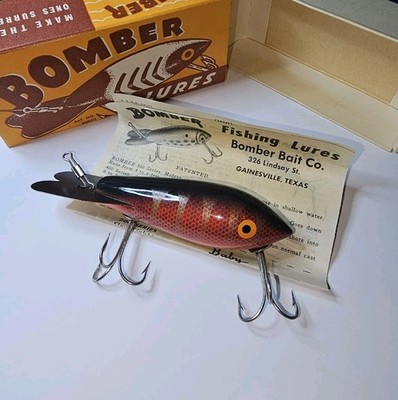 Vintage BOMBER Fishing Lure with Original Box - Model 515 Beautiful. | eBay
