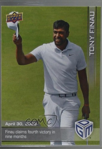 2023 Upper Deck All-Sports Game Dated Moments - Tony Finau #17 for sale ...