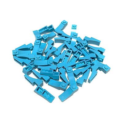 LEGO Lot of 45 Bricks Arch 1x3 Inverted Medium Azur Color 6320292 70681 ...